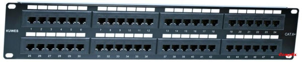 Kuwes CAT6 Patch Pannel 48 Port – Computer Express