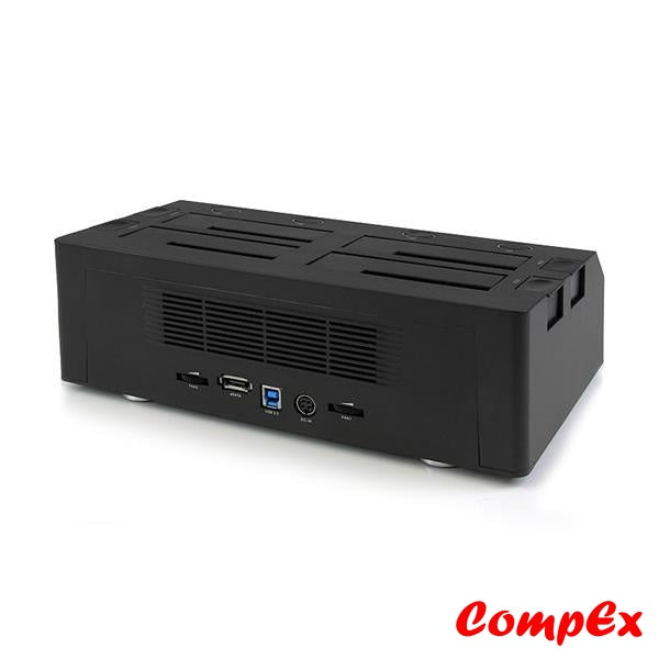 Startech 4 Bay eSATA USB 3.0 to SATA Hard Drive Docking Station for 2 ...